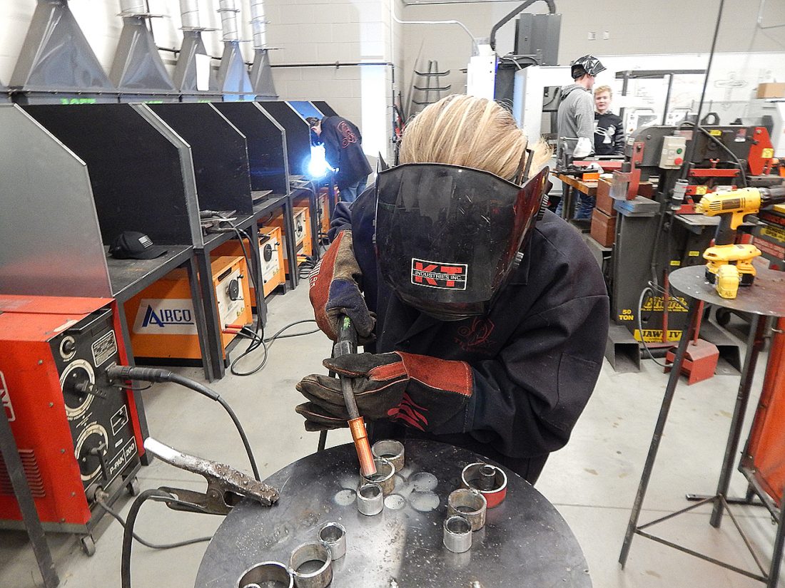 Carrying a torch for welding | News, Sports, Jobs - The Journal